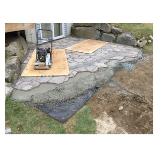 Permeable Patio in Cannan - Contemporary - Patio - Burlington - by ...