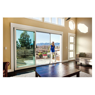 Phantom Manual Wall Screens - Patio - Miami - by American Screen ...