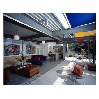 PIERRE KOENIG POOLHOUSE - Contemporary - Patio - Los Angeles - by ...