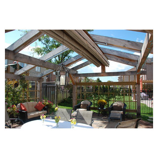 Pitched Canopies in Oakville, Ontario - Traditional - Patio - Toronto ...