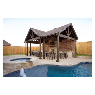 Pool Cabana - Rustic - Patio - Austin - by Axis Construction | Houzz