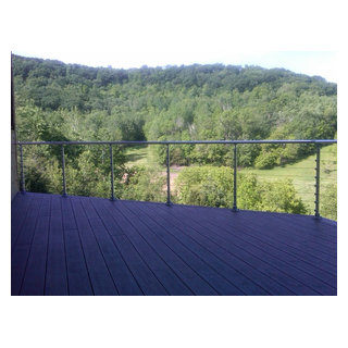 Prova Railing System - Contemporary - Patio - Minneapolis - by ...