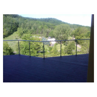 Prova Railing System - Contemporary - Patio - Minneapolis - by ...