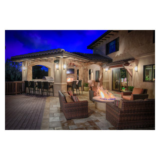 Provencher Project : Western Outdoor Designs - Mediterranean - Patio ...