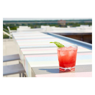 Quirk Hotel Durat Counter - Beach Style - Patio - Richmond - by ...