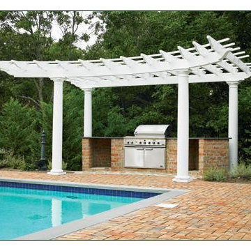 Radius Pergola - Photos & Ideas | Houzz