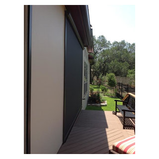 Rainier Motorized Shading Systems - Contemporain - Terrasse et Patio ...