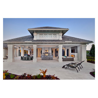 Rear elevation - Traditional - Patio - Miami - by JMDG Architecture ...