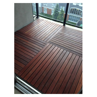 Red Balau Batu Deck Tiles - Traditional - Patio - Calgary - by Kayu ...