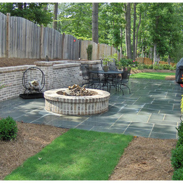 Retaining Wall And Fence - Photos & Ideas | Houzz