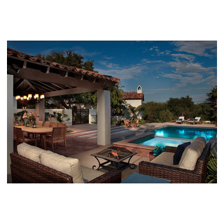 Richard Requa Historic Remodel and Addition - Mediterranean - Patio ...