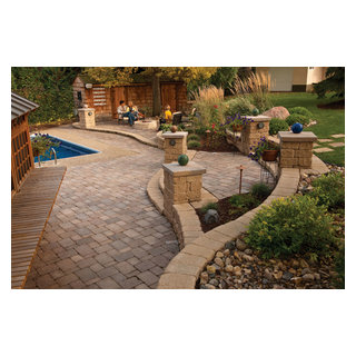 Roman Paver - Traditional - Patio - Other - by Barkman Concrete Ltd ...