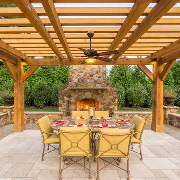 Rustic Lean To Pergola - Photos & Ideas | Houzz