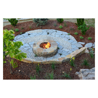 Rustic Suburban Patio - Rustic - Patio - Richmond - by Outdoor Dreams ...