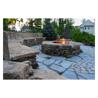 Rustic Suburban Patio - Rustic - Patio - Richmond - by Outdoor Dreams ...