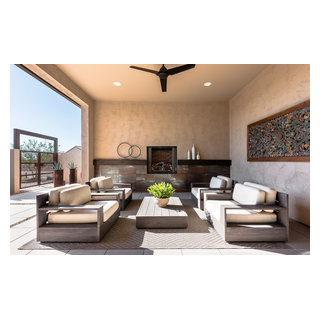 Saddlebrooke Ranch Outdoor - Southwestern - Patio - Phoenix - by ...