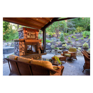 Sammamish Outdoor Living Project - Craftsman - Terrasse et Patio ...