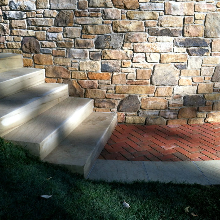 Brick Landing And Steps - Photos & Ideas | Houzz