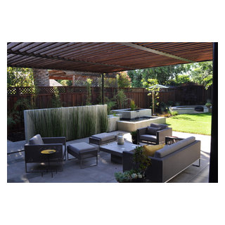Shaded patio - Contemporary - Patio - San Francisco - by Huettl ...