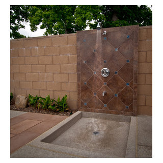 Outdoor Shower - Tropical - Patio - Los Angeles - by Conscious ...