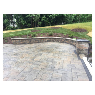 Simple Techo Bloc Patio - Traditional - Patio - DC Metro - by ...