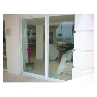 Sliding Glass Door Screens - Classique - Terrasse et Patio - Miami ...