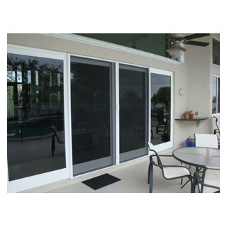 Sliding Glass Door Screens - Nyklassisk - Gårdhave - Miami - af ...
