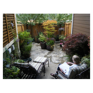 Small backyards - Traditional - Patio - Seattle - by Puget Sound ...