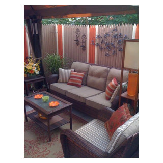 Small inner city patio - Contemporary - Patio - Philadelphia | Houzz