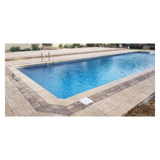Smithtown Pool Renovation - Pool - New York - by Legacy Brick & Stone ...