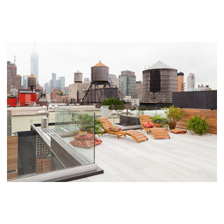 SoHo Rooftop Deck - Industrial - Deck - New York - by Hatchet Design ...
