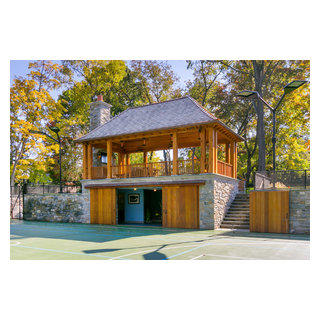 Sports Court Pavilion - Traditional - Patio - Philadelphia - by Archer ...