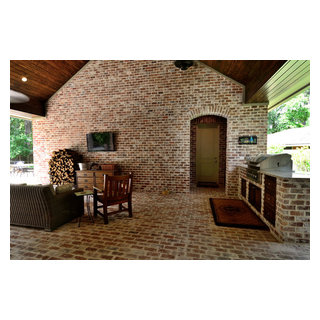 Spring Valley Houston Custom Build - Contemporary - Patio - Houston ...