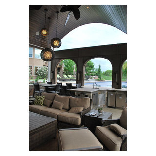 Stillwater Pool House - Traditional - Patio - Minneapolis - by EdgeWork ...