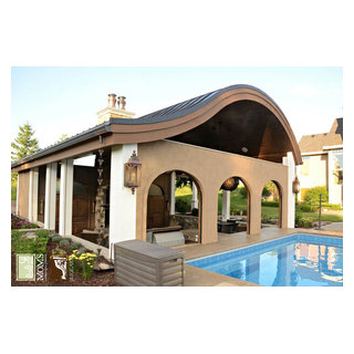 Stillwater Pool House - Mediterranean - Patio - Minneapolis - by ...