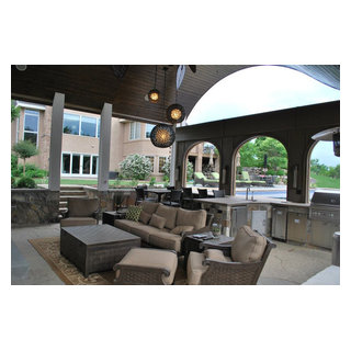 Stillwater Pool House - Contemporary - Patio - Minneapolis - by ...