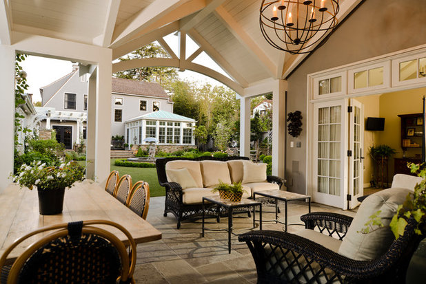 3-Season Rooms: Open-Air Living in a Guest Cottage Pavilion