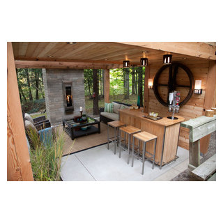 Summer Home Outdoor Spaces - Contemporary - Patio - Toronto - by Sealy ...