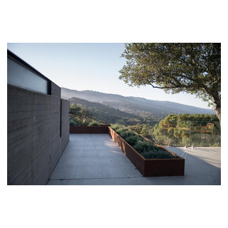 Sunrise-Sunset House-architecture design - Midcentury - Patio - San ...