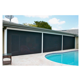 Surface-mounted, Tiatn Screen Retractable Screens - Contemporary ...