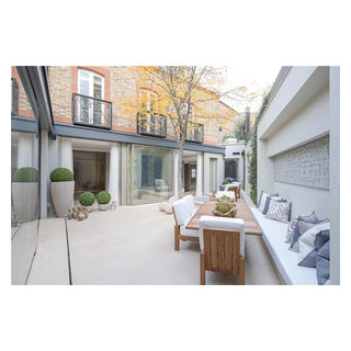 The Courtyard - Contemporary - Patio - London - by OneAbode Landscape ...