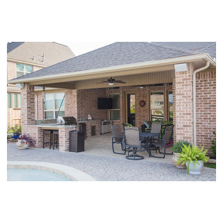 The more patio the better - Traditional - Patio - Houston - by The ...