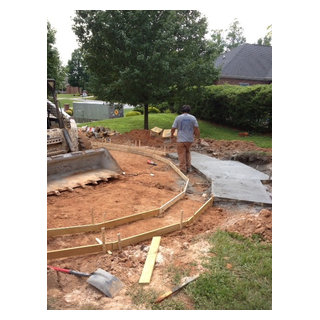 The Morrison Family Wood Fired Brick Pizza Oven & Fireplace in North ...