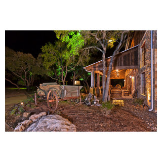 The Party Barn @ Branded T Ranch - Rustic - Patio - Austin - by Todd ...