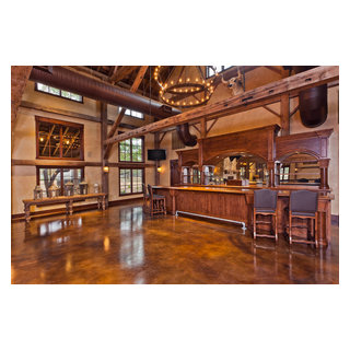 The Party Barn @ Branded T Ranch - Rustic - Courtyard - Austin - by ...