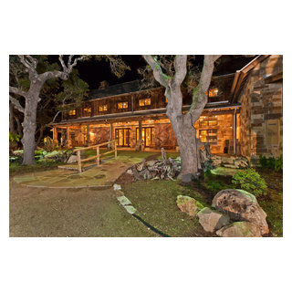 The Party Barn @ Branded T Ranch - Rustic - Patio - Austin - by Todd ...