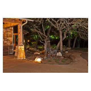 The Party Barn @ Branded T Ranch - Rustic - Patio - Austin - by Todd ...