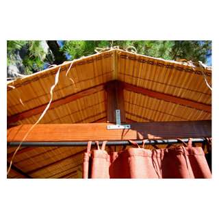 The Tiki Bed interior ceiling - Tropical - Patio - Los Angeles - by ...