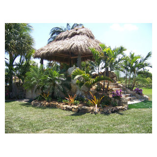 Tiki Hut Paradise - Tropical - Patio - Miami - by Amazing Outdoors ...