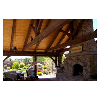 Timber Frame Outdoor Leisure Structures (Outdoor Kitchens, Gazebos ...